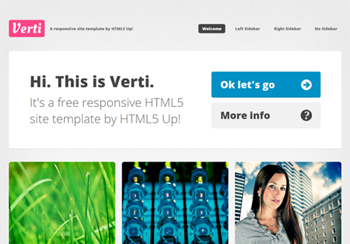 Temas de sites em HTML/CSS responsivos grátis para download - Bons ...
